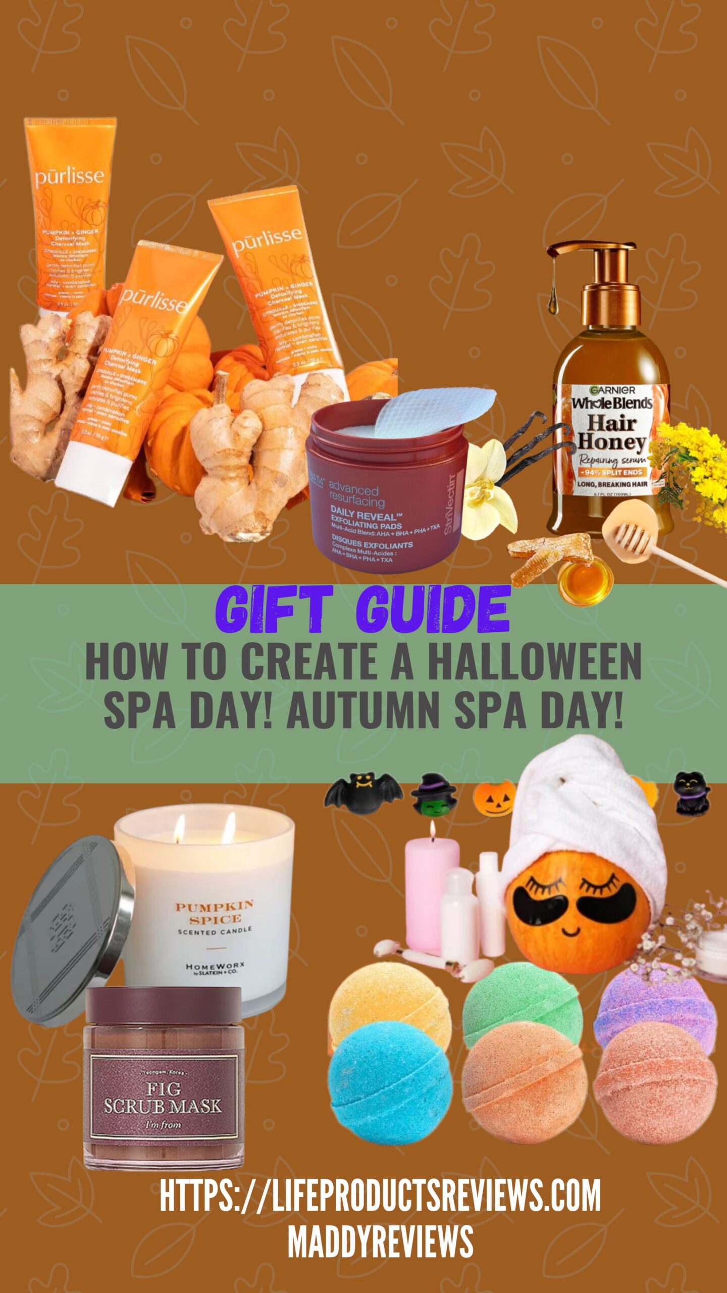How to Create an Halloween Spa Day! Fall Season Spa!